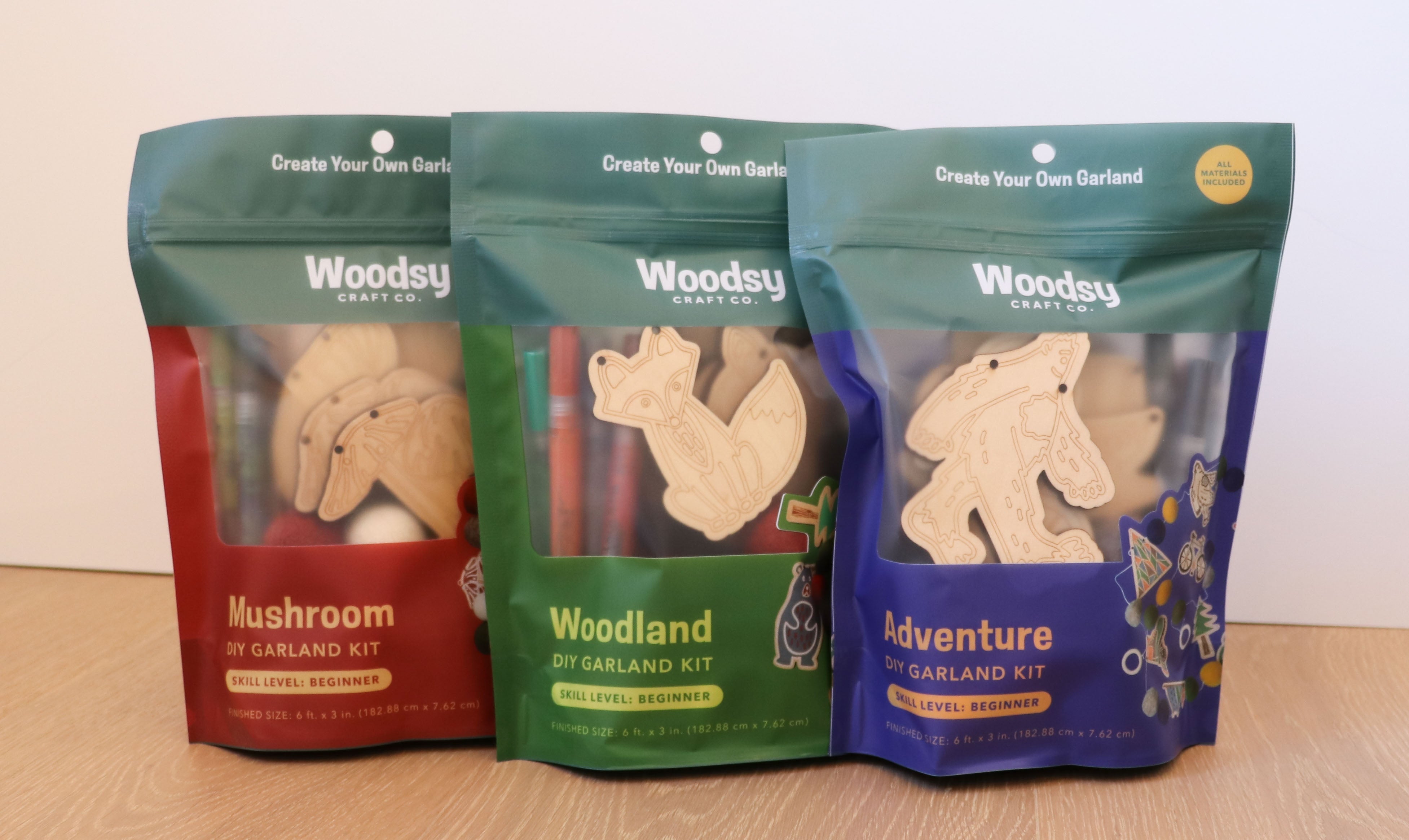 Our Newest Garland Kits – Woodsy Craft Co.